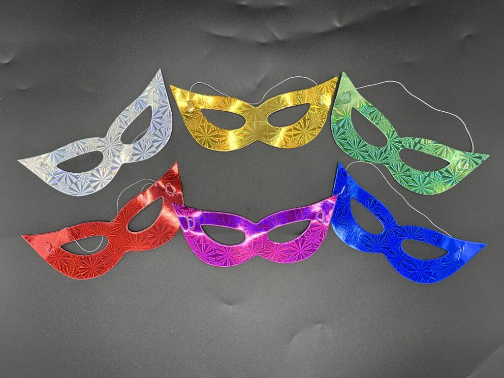 Antifaz Papel Color Surtido*200U - Cotillon Yang