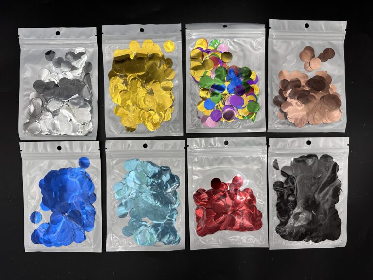 Bolista 10g Confetti Metalizada Redonda*20U - Cotillon Yang