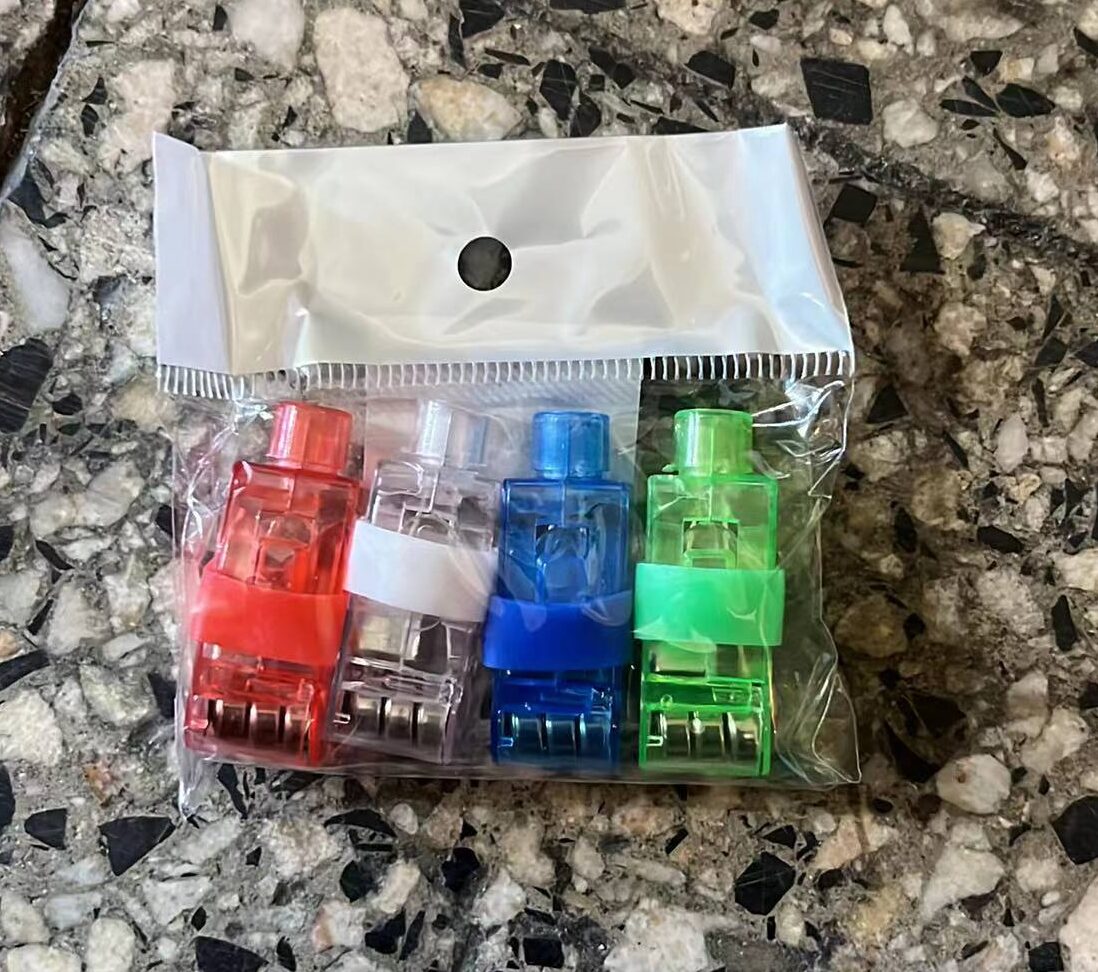 Anillo Dedo Led Sin Fibra*4U*10PACK - Cotillon Yang